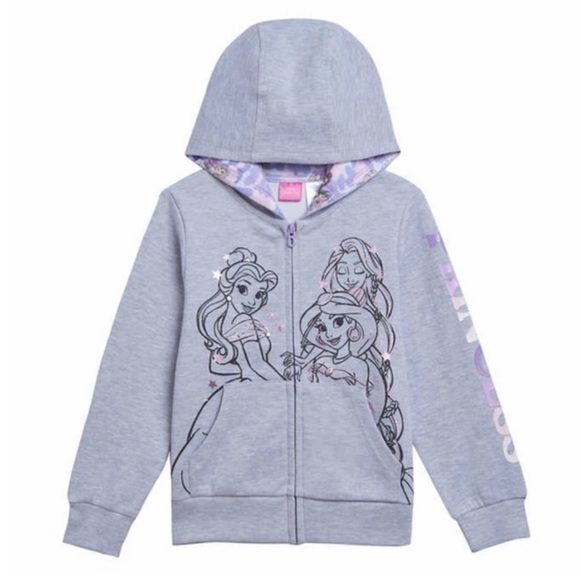 Disney | Jackets & Coats | Disney Princess Girls 3t Zip Jacket | Poshmark